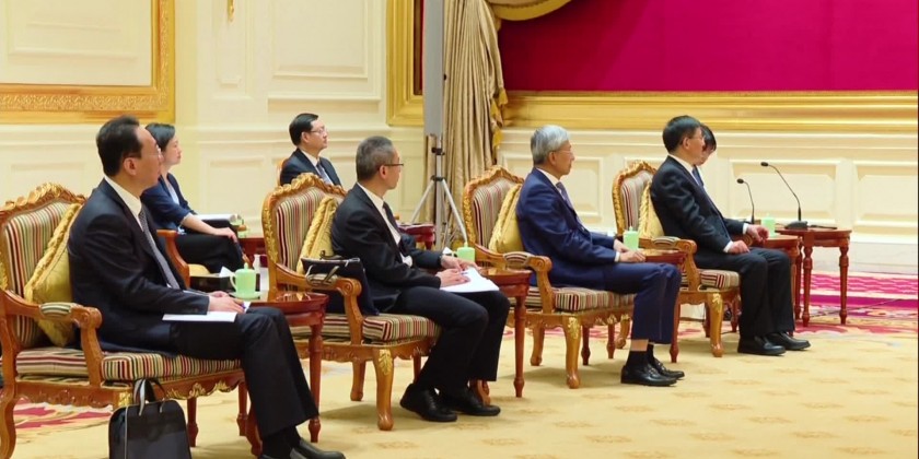 Paying courtesy call: Chinese delegation paid courtesy call to SAC ...