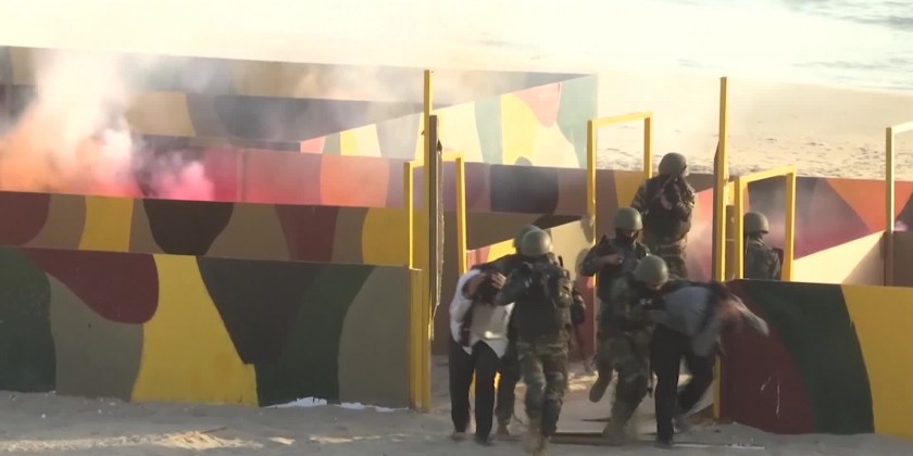 Pakistan navy commandos take part in terror drill | Myanmar ...