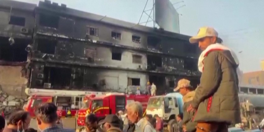 Death toll rises to 24 in shopping mall fire in Pakistan’s Karachi ...