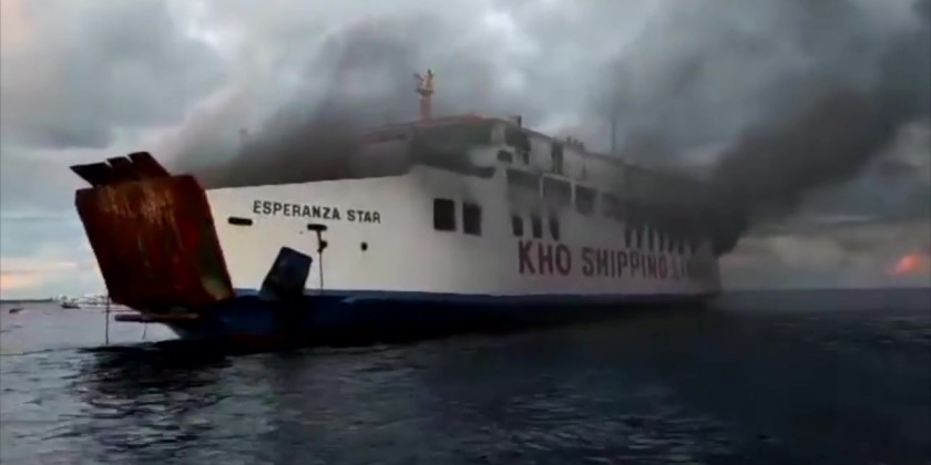 Philippines ferry fire | Myanmar International TV