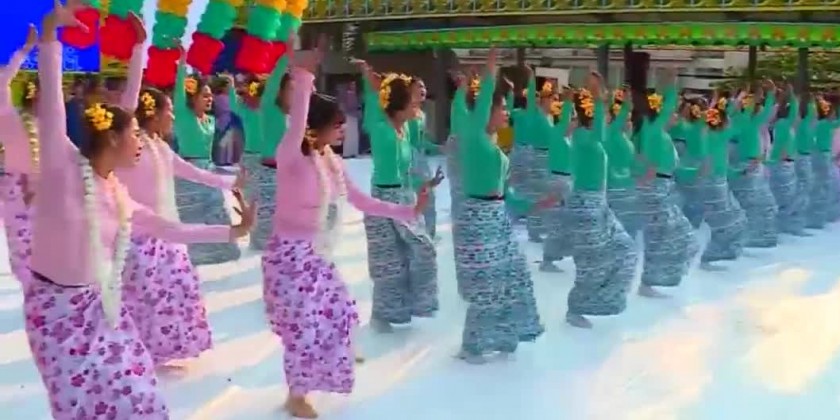 Preparations in Full Swing: Full-Dress Rehearsal for Mandalay Maha ...