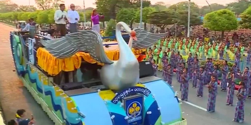 Preparations in Full Swing: Full-Dress Rehearsal for Mandalay Maha ...