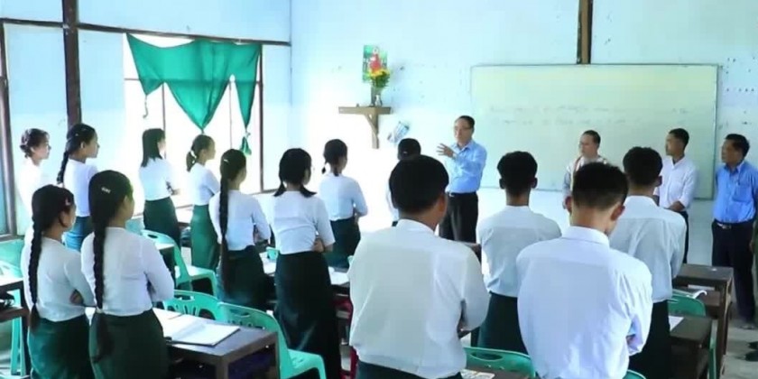Providing assistances: Assistances for KNU/KNLA-PC members provided ...