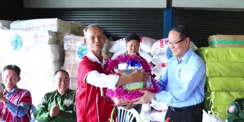 Providing assistances: Assistances for KNU/KNLA-PC members provided ...