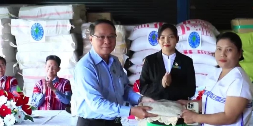 Providing assistances: Assistances for KNU/KNLA-PC members provided ...