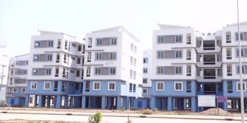 Public Rental Housing: Construction in Dagon Myothit (South) 82% ...