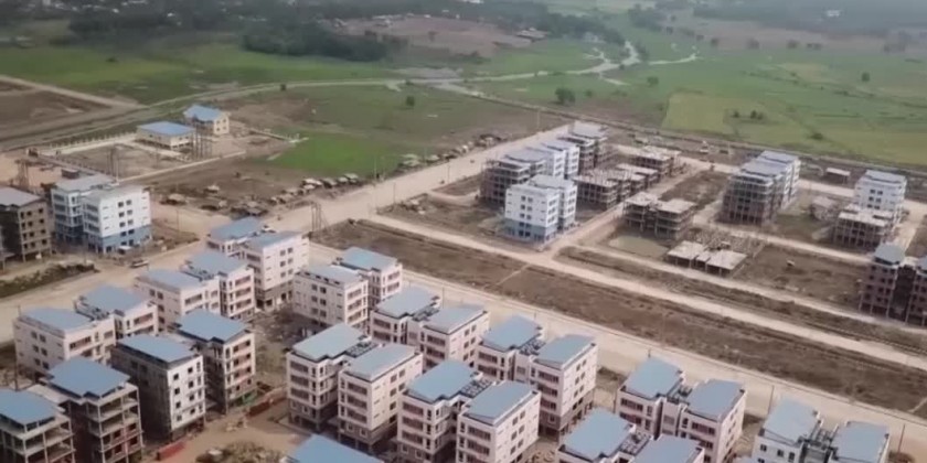 Public Rental Housing: Construction in Dagon Myothit (South) 82% ...