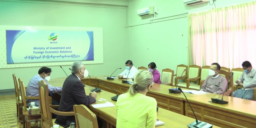 Receiving Delegation: MIFER Union Minister received UNOPS Regional ...