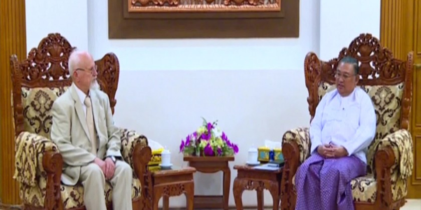 Receiving Delegation: MOFA Union Minister received delegation of RMA ...