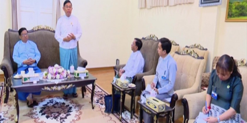 Receiving delegation: MoI Union Minister received delegation of MEC ...