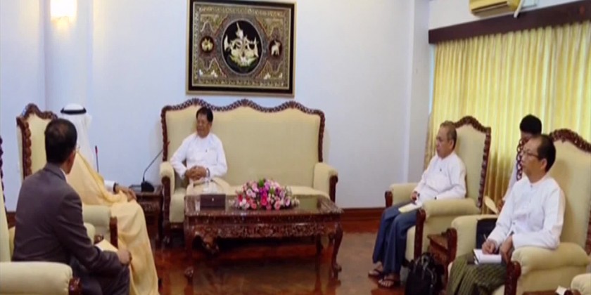 Receiving diplomats: MOFA Union Minister received diplomats in Yangon ...