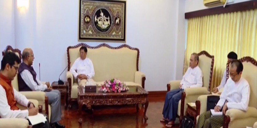 Receiving diplomats: MOFA Union Minister received diplomats in Yangon ...
