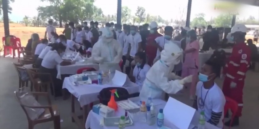 Repatriation Process: Tatmadaw brings back Myanmar citizens from ...