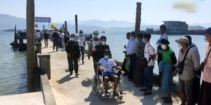 Repatriation Process: Tatmadaw brings back Myanmar citizens from ...