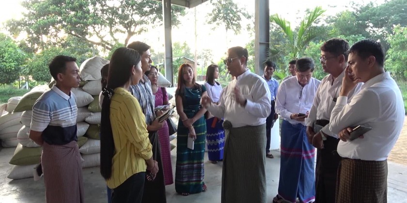 Rural Development: Paddy harvesting, poultry farming and rice mill ...