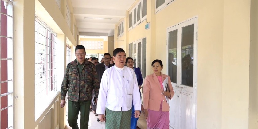 Academic Matter: Rakhine State Chief Minister visits Sittwe University ...