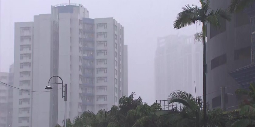 Red rainstorm warning signal issued 3 times in Hong Kong | Myanmar ...