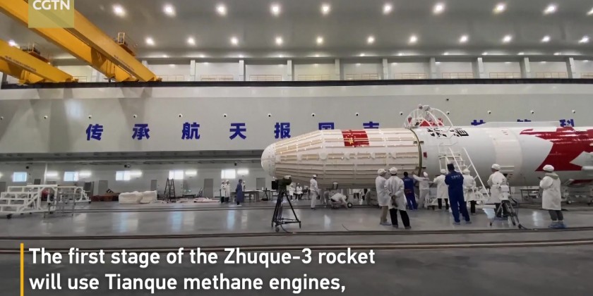 China's methane-powered reusable rocket Zhuque-3 expected to make ...