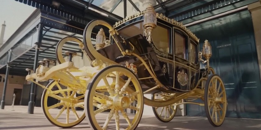 Look at royal coaches to be used on Coronation Day | Myanmar ...