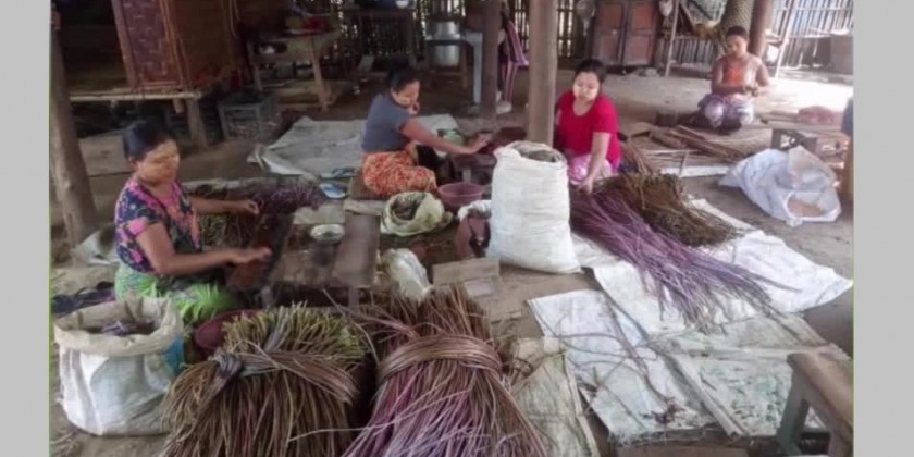 Lotus Fiber Production: Creating job opportunities for locals in Salin ...