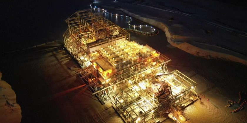 Massive Mining Machine Devours Senegal's Fertile Coastline | Myanmar ...