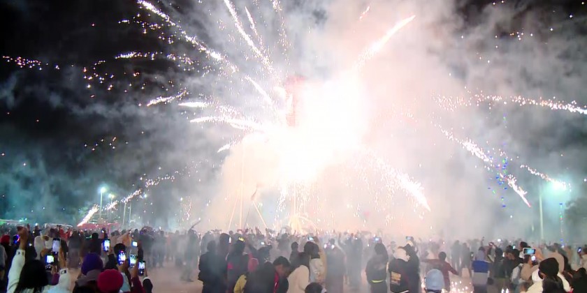 Traditional Festival in Kalaw :Mee Shaw Dine (Fire Pole) & Mee Kyar San ...