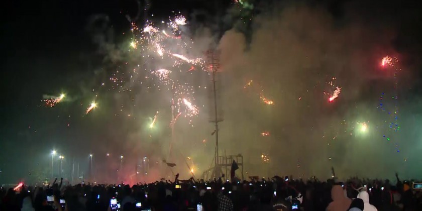 Traditional Festival in Kalaw :Mee Shaw Dine (Fire Pole) & Mee Kyar San ...