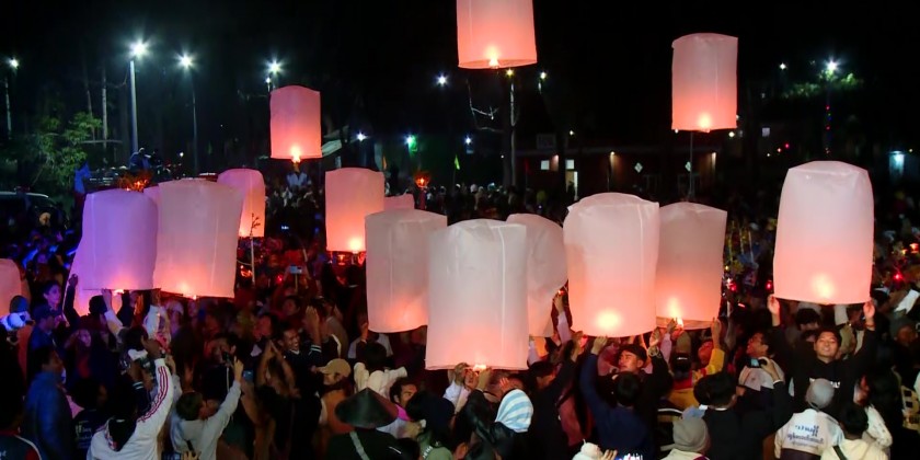 Traditional Festival in Kalaw :Mee Shaw Dine (Fire Pole) & Mee Kyar San ...