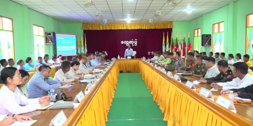 Inspection Tour: Shan State CM inaugurates the new school building ...