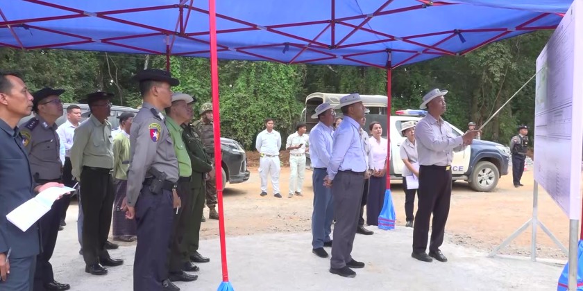 Inspection Tour: Shan State CM inaugurates the new school building ...