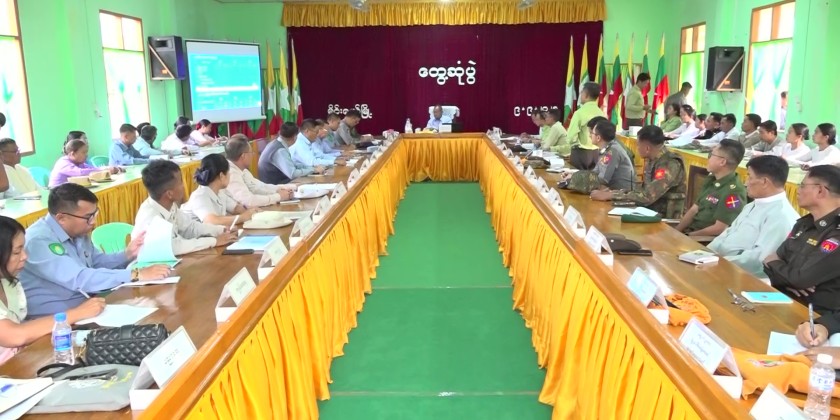 Inspection Tour: Shan State CM inaugurates the new school building ...