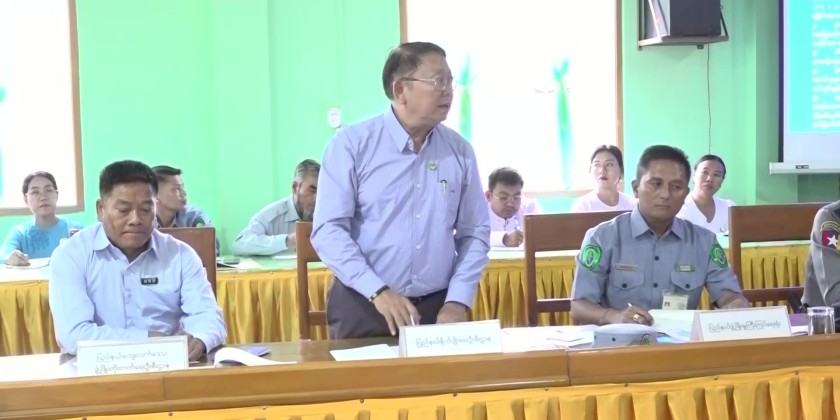 Inspection Tour: Shan State CM inaugurates the new school building ...