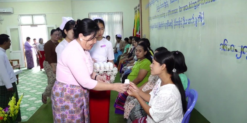 World Breast Feeding Week :Shan State CM provided foodstuffs and ...