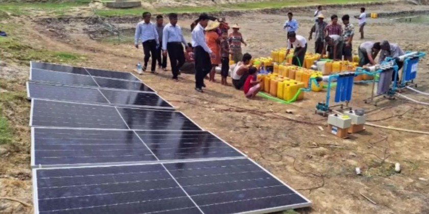 Efforts for clean water in Rakhine :20 solar-powered purifiers sent to ...