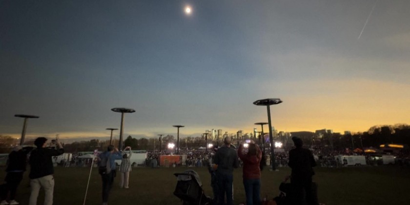 People gathered for rare total solar eclipse | Myanmar International TV