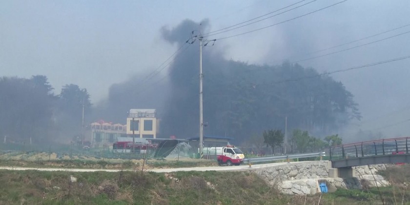 Hundreds flee from South Korean wildfire | Myanmar International TV