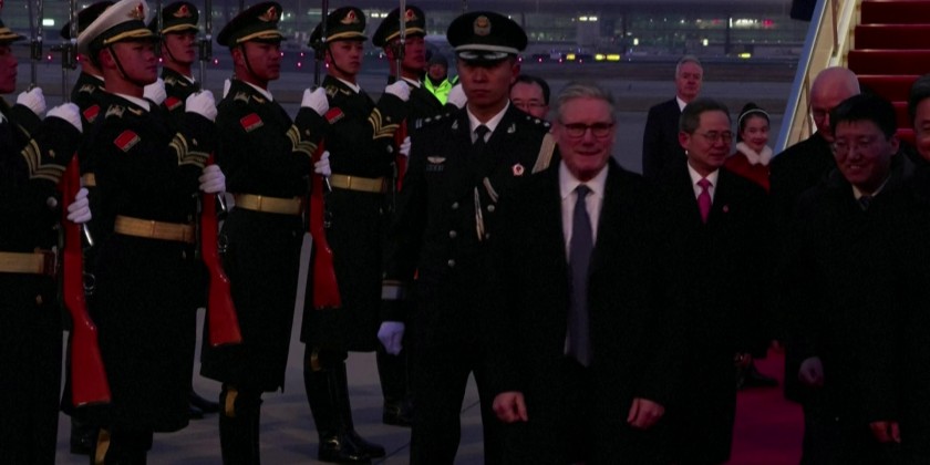 Britain's Keir Starmer lands in China for talks with Xi | Myanmar ...