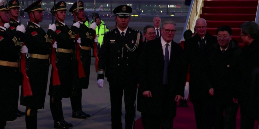 Britain's Keir Starmer lands in China for talks with Xi | Myanmar ...