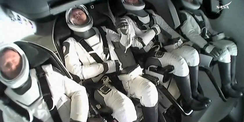 'Stranded' NASA astronauts back on Earth after splashdown | Myanmar ...
