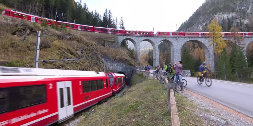 Swiss claim record for longest passenger train | Myanmar International TV