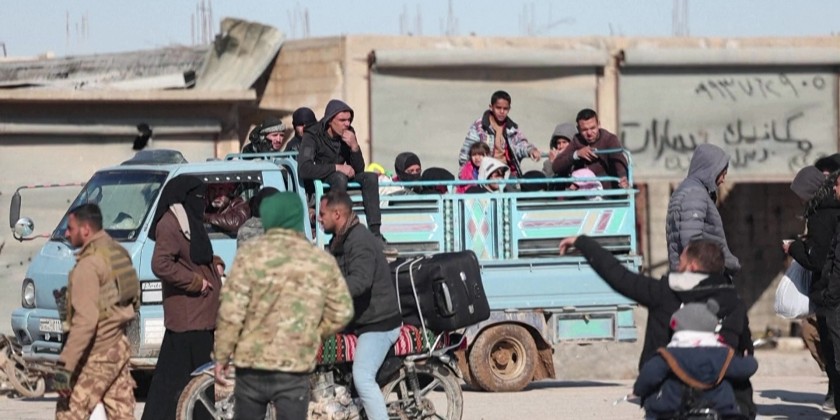 Syria’s civilians flee Kurdish-controlled area ahead of army deadline ...