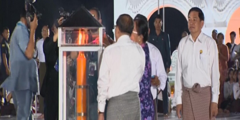 Tazaungdaing Lighting Festival: Final day event at Maravijaya Buddha ...