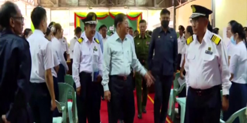 Transportation Sector: SAC Chairman visits Locomotive Factory (Insein ...