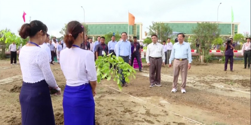 Tree planting ceremony: SAC Chairman planted starflower sapling ...