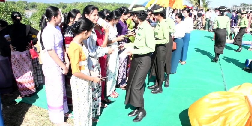 Awareness-Raising Posters: Awareness-raising posters installed in Dawei ...
