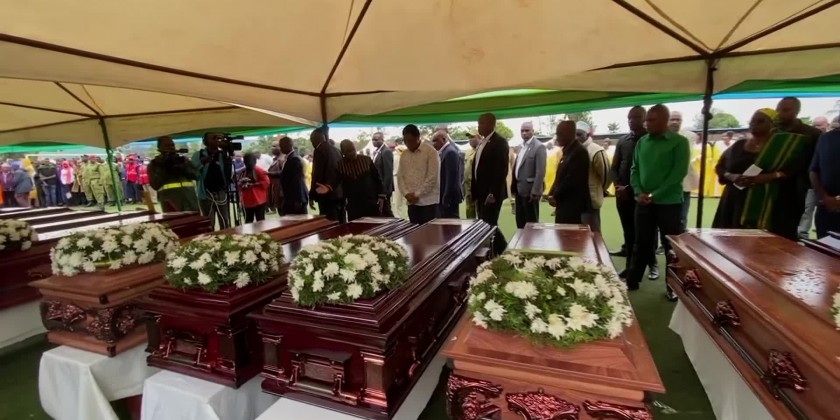 Funeral service for victims of Tanzania plane crash | Myanmar ...