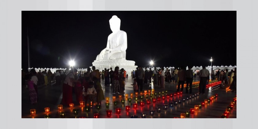 Tazaungdaing lighting festival: 1st time Tazaungdaing of Maravijaya ...