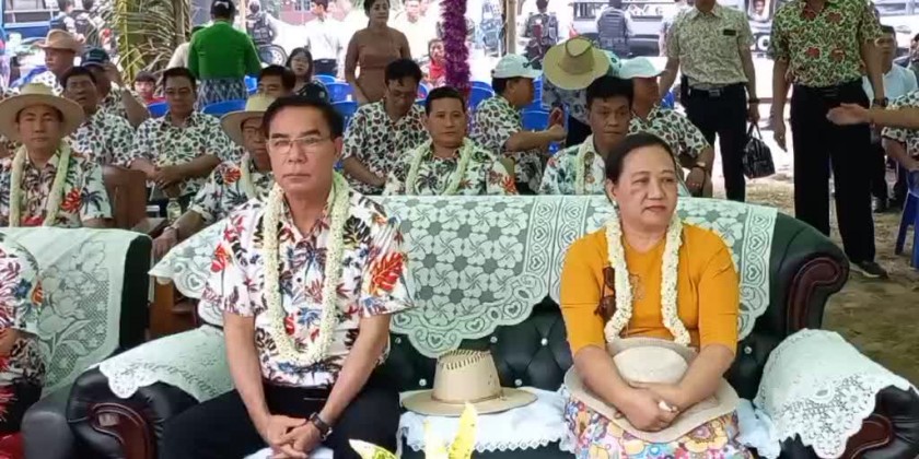 Thingyan in Bago: Chief Minister visits Thingyan pandals | Myanmar ...