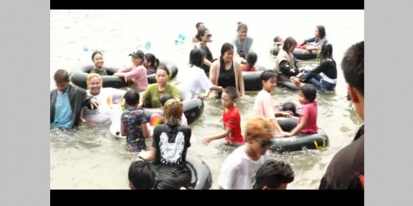 Thingyan in Nay Pyi Taw :Lots of places are teeming with visitors ...