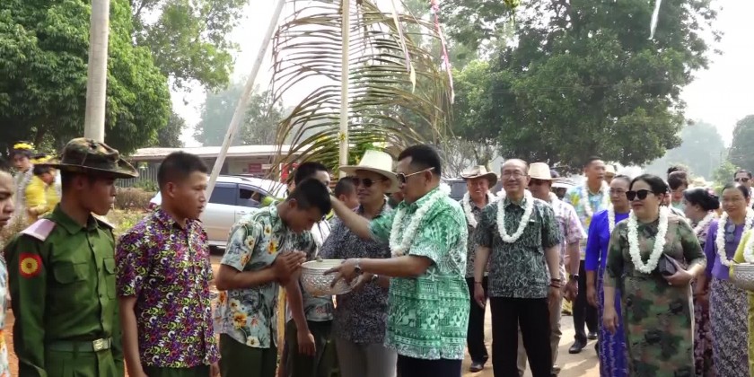 Thingyan in Shan State: Chief Minister visits walking Thingyan ...